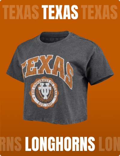Texas Longhorns Apparel, University of Texas Gear, Longhorns ...